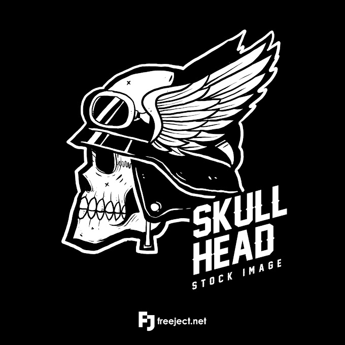 Free Download 6 Skull Head Stock Image PNG