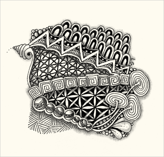 Time for Tangling: Two More Classic Zentangles