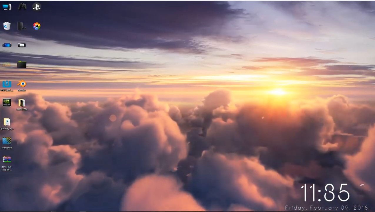 wallpaper engine nature flying above clouds live wallpaper free ...