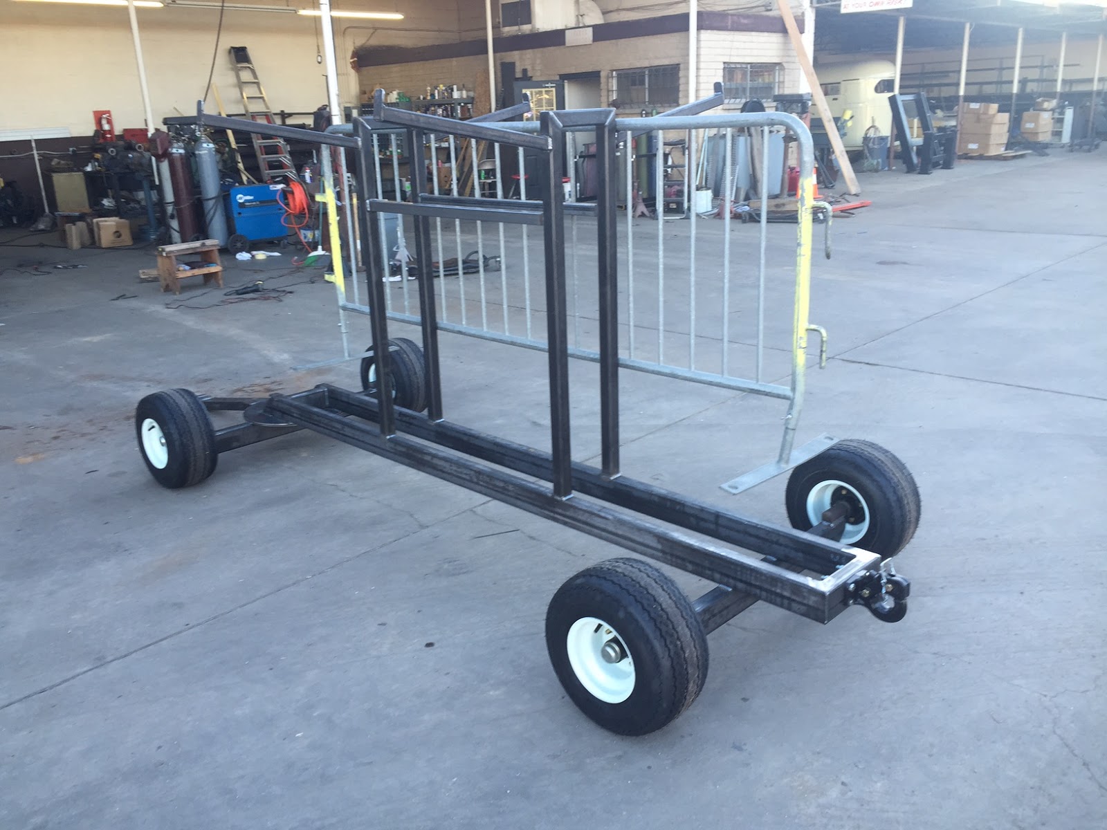 RTW: Crowd Control Fence Trailer