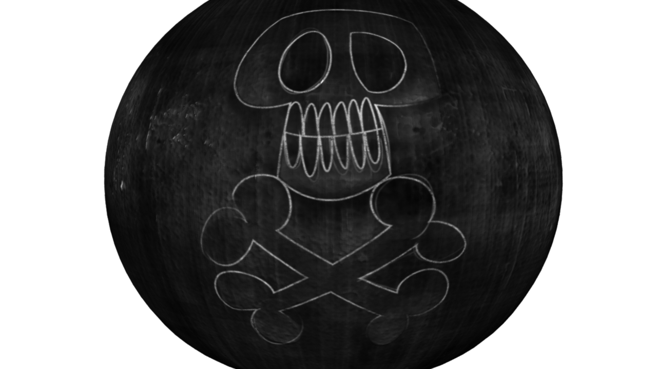 Ben Hudson's Animation Blog: 'Black Circular Bomb' Texture Design