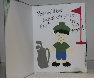 Angela's Crafty Spot: Get Well Golf Card