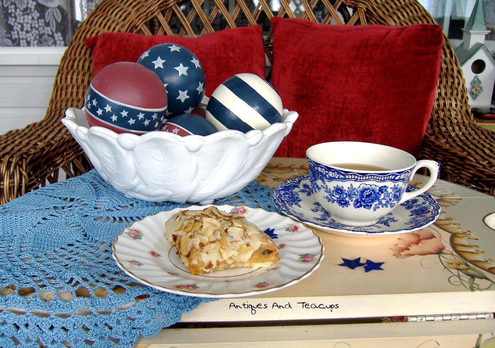 Antiques And Teacups: Tuesday Cuppa Tea, Canada Day, 4th Of July, Let's ...