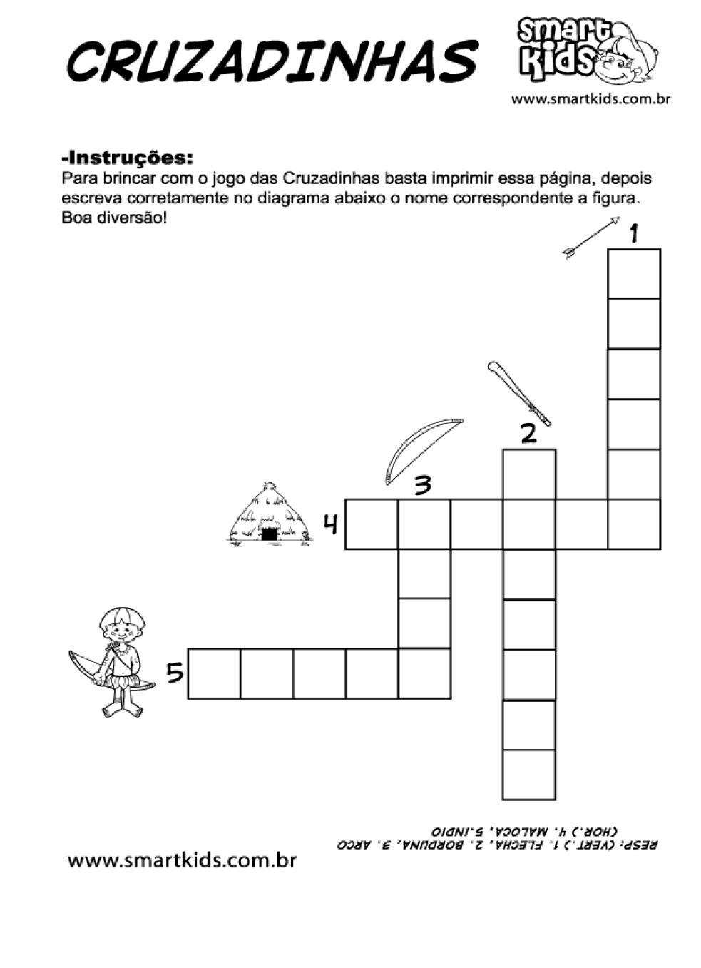 Top Atividades De Cruzadinha