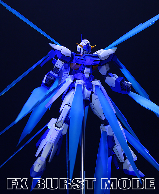 HG 1/144 Gundam AGE-FX Burst Mode customized build by kirayama