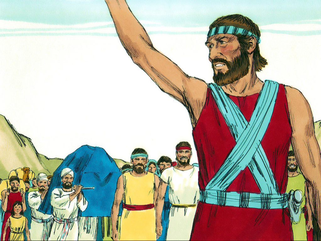 God Helped Joshua Lead the People