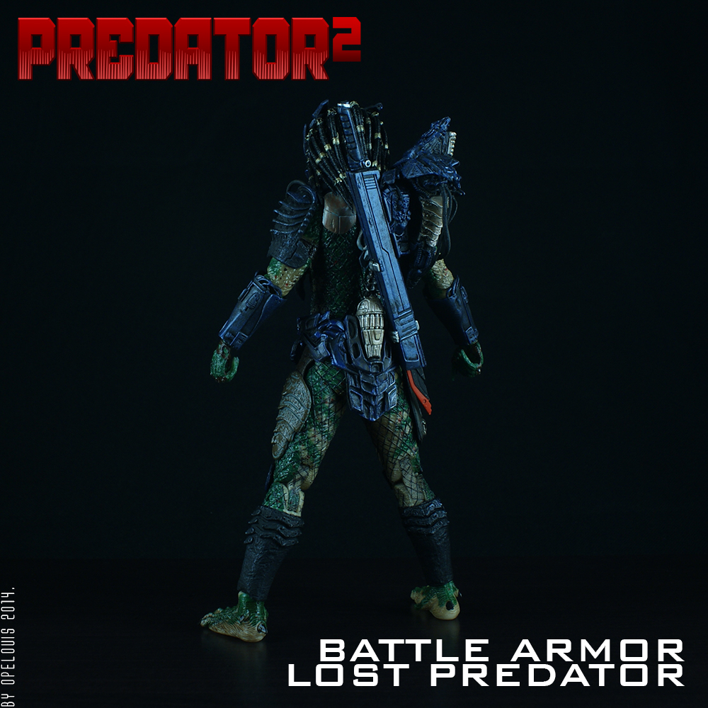 Opelouis's Toys Collection: NECA Predator 2 Battle Armor Lost Predator ...
