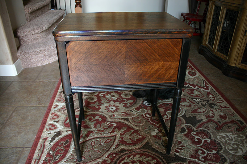 Doubletake Decor: Antique Sewing Table