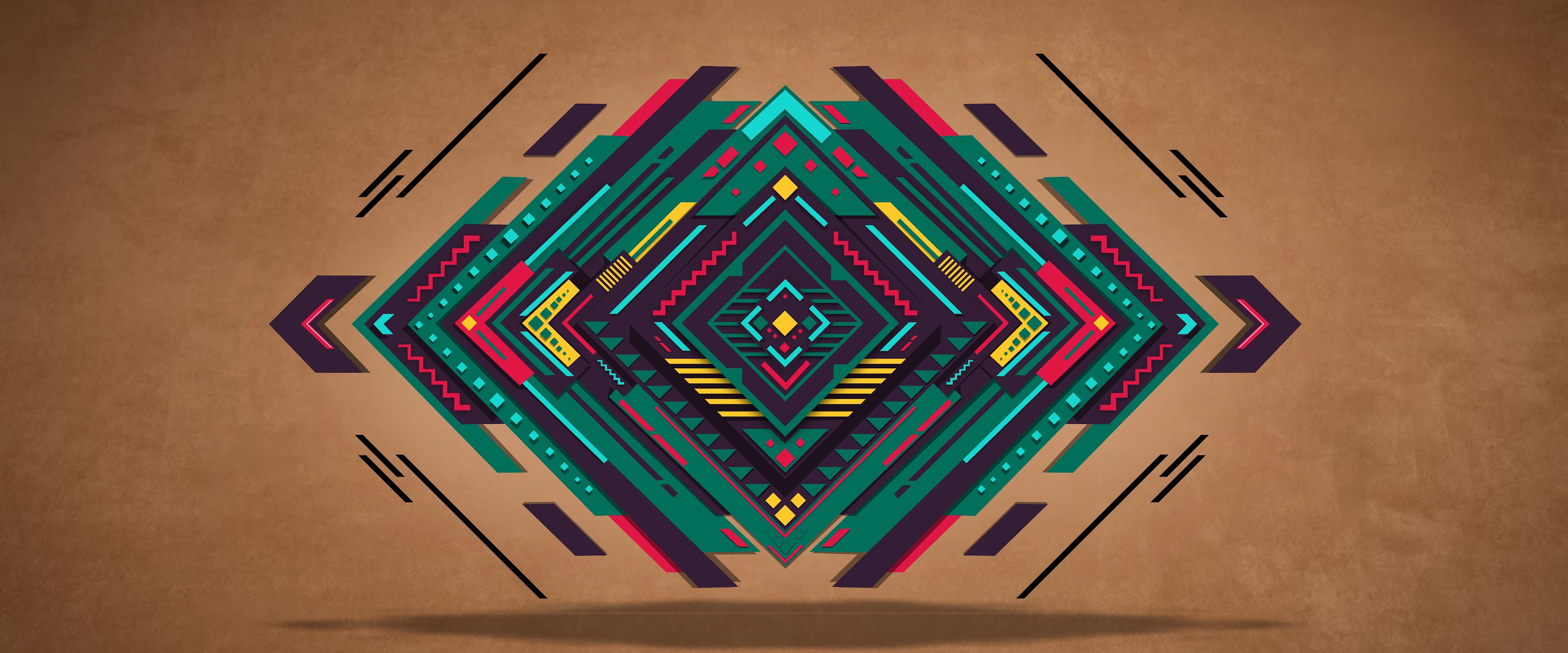 Colorful, Geometric, Shape, Abstract, 8K, #47 Wallpaper PC Desktop