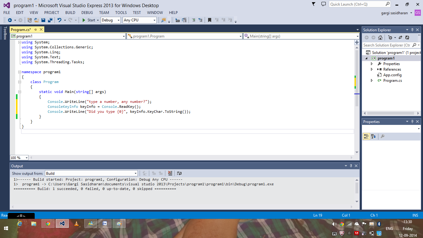 C Dotnet In A Month More Examples On Console Application