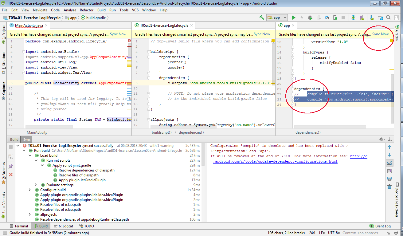 Denk Mehr, Denk Quer: AndroidStudio: Solution for Cannot resolve symbol ...