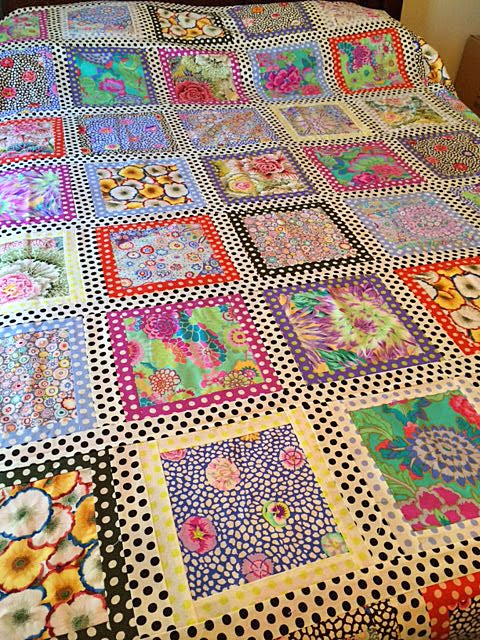 Jayne's Quilting Room: Dottie Frames Finish