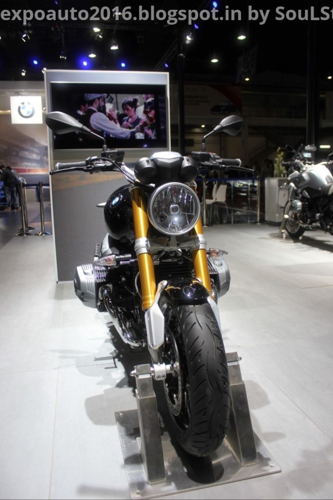 Auto Expo 2016 by SouLSteer: BMW Motorrad displays R nineT and S 1000 ...
