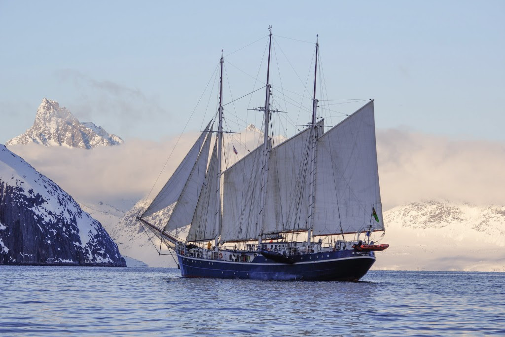 [watch] Incredible Arctic Odyssey aboard a classic three-masted schooner.