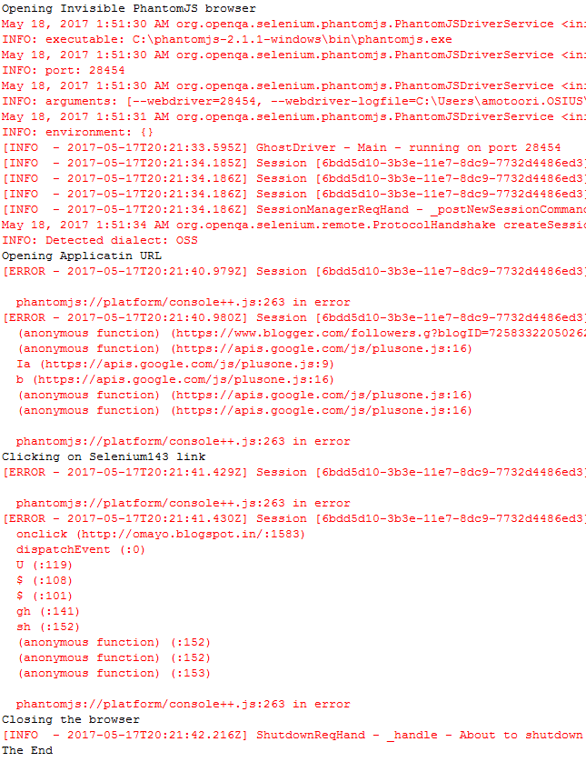 Selenium By Arun Phantomjs Executing Selenium Automation Scripts On A Headless Browser Using