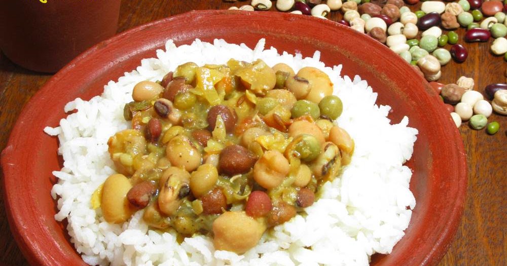 Boni's Healthy Twists: Navadhanya Kuzhambu / Multi-grain Curry