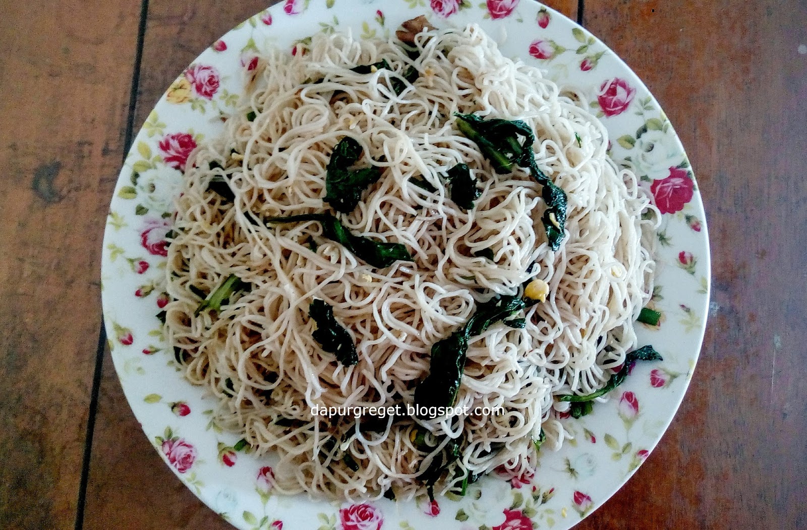 Dapur Greget: Misoa Goreng (Mie Panjang Umur)