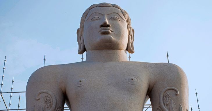 The Monolithic Gomateshwara Statue In Karnataka