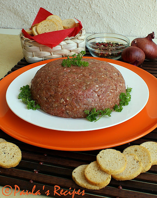Paula's Recipes: Hackepeter / Biftec Tartar
