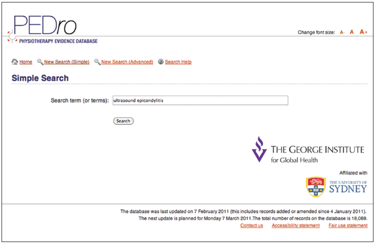 Fisio na Boa: Apresentação do artigo PEDro: a base de dados de ...