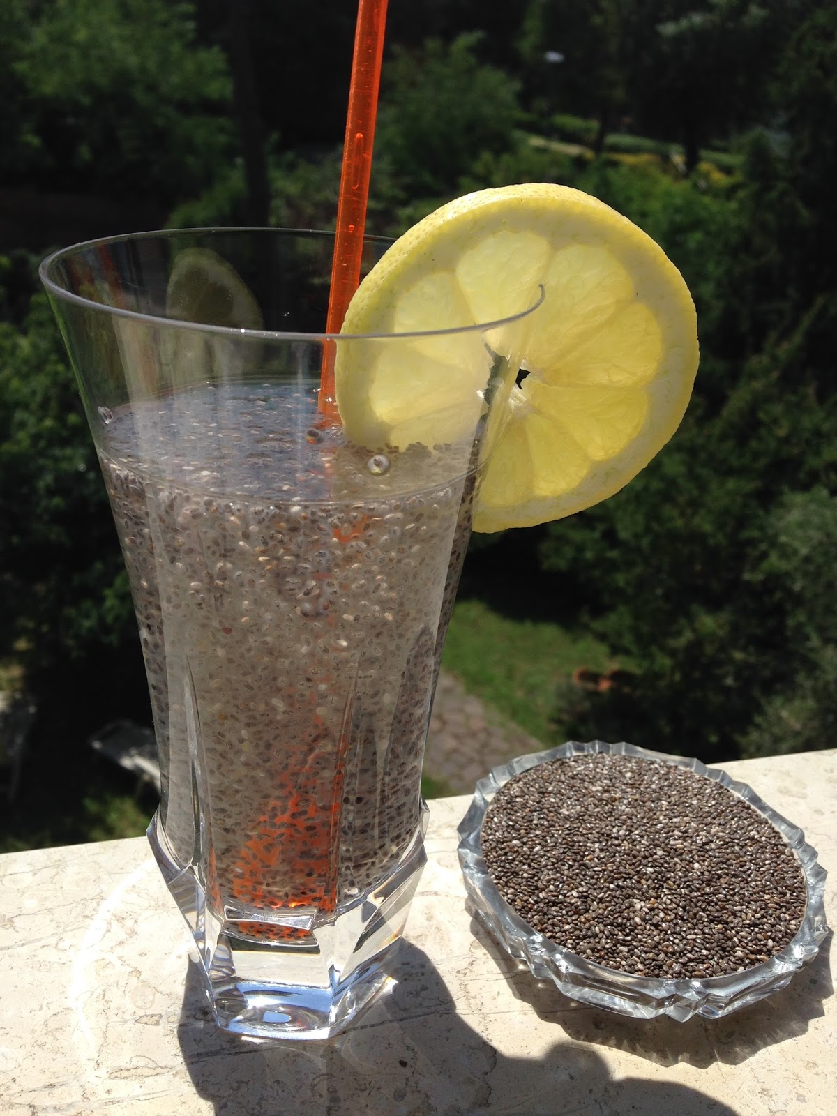 La mia cucina persiana: Bevanda con Semi di Chia - Sharbat Tokhme Sharbati