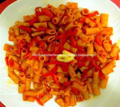 My Kitchen Flavors - Bon Appetit!: Capsicum Pasta