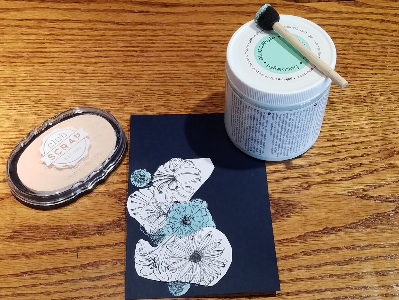 Rockin Paper Scissors and Glue: Chalk Painting