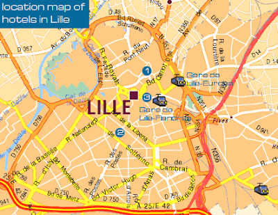 france: Lille City Area Map Pictures