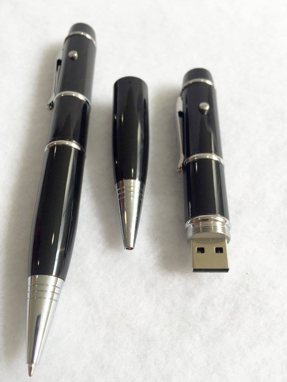 flashdisk pulpen laser pointer 3 in 1 - INDOPROMOSI SOUVENIR