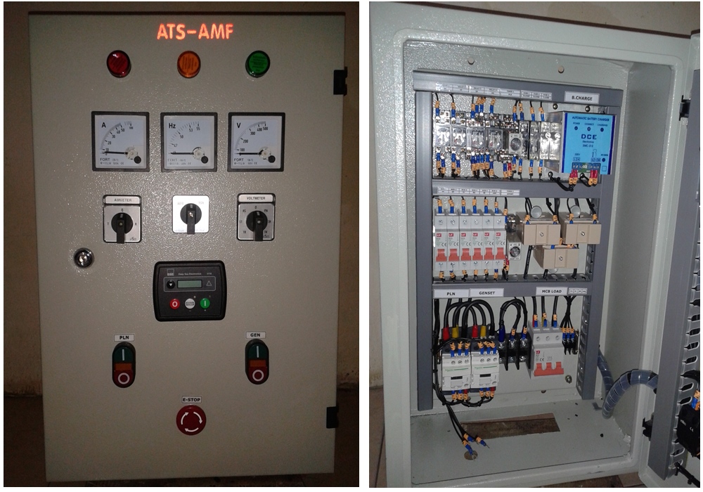 HARGA PANEL ATS DAN AMF MURAH - SERVICE GENSET