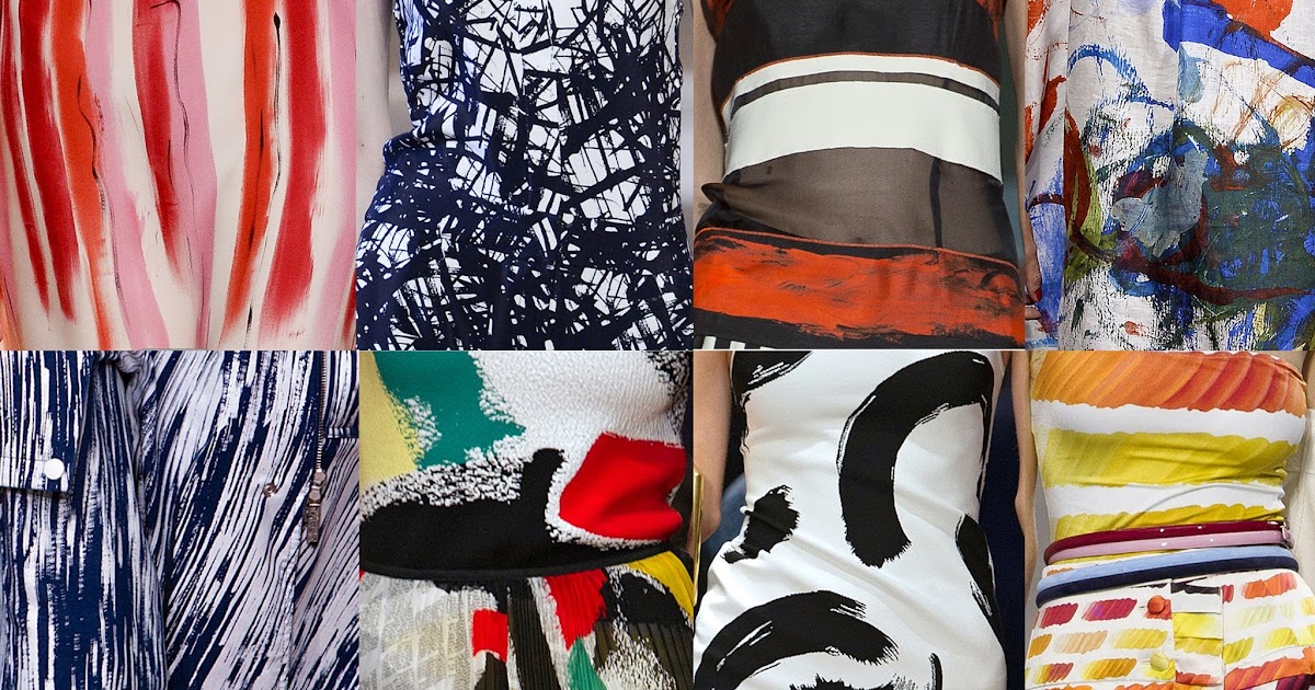 Textile Candy: Figurative art trend SS14!