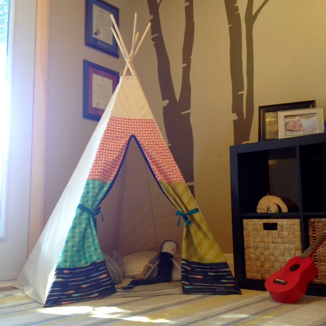 Twelve Bees Handmade: DIY Custom Teepee