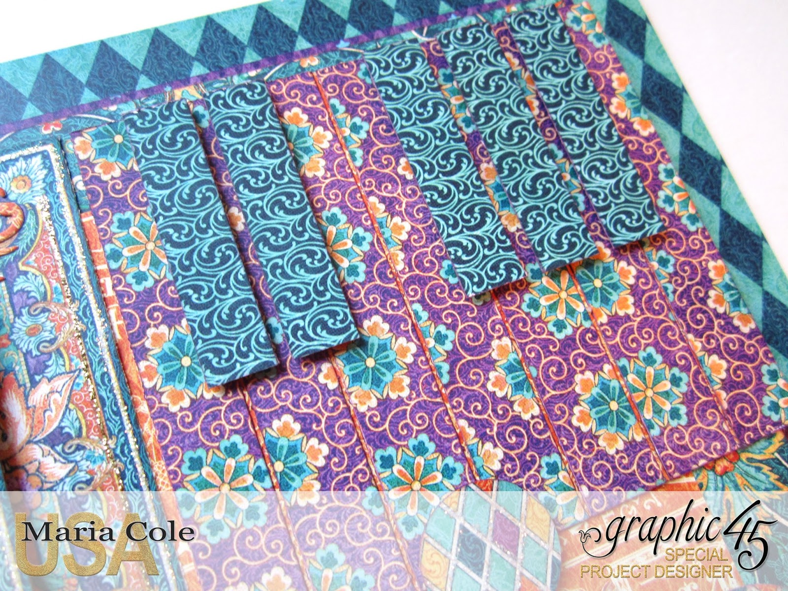 Paperiah: Graphic 45 Midnight Masquerade Layout