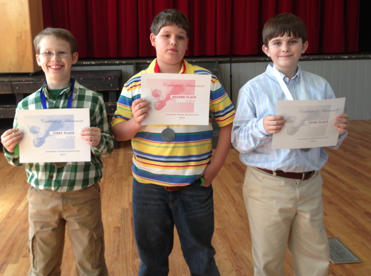 Superintendent's Corner: County Science Fair Winners