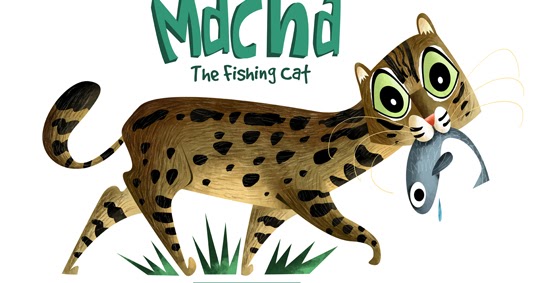 Green Humour: Macha the Fishing Cat - Mascot for Coringa WLS