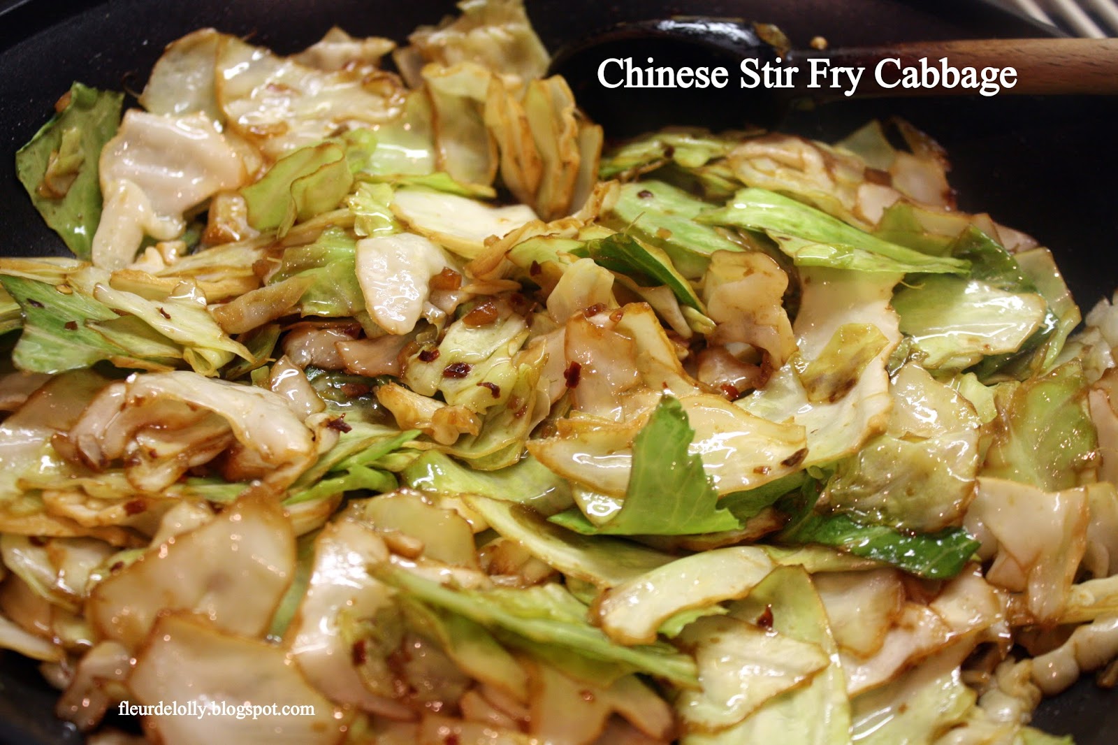 Fleur de Lolly: Chinese Stir Fry Cabbage