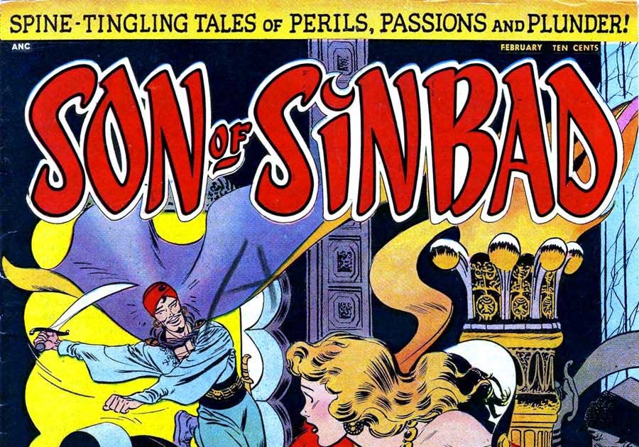Son of Sinbad #1 - Joe Kubert art & cover + 1st appearance - Pencil Ink