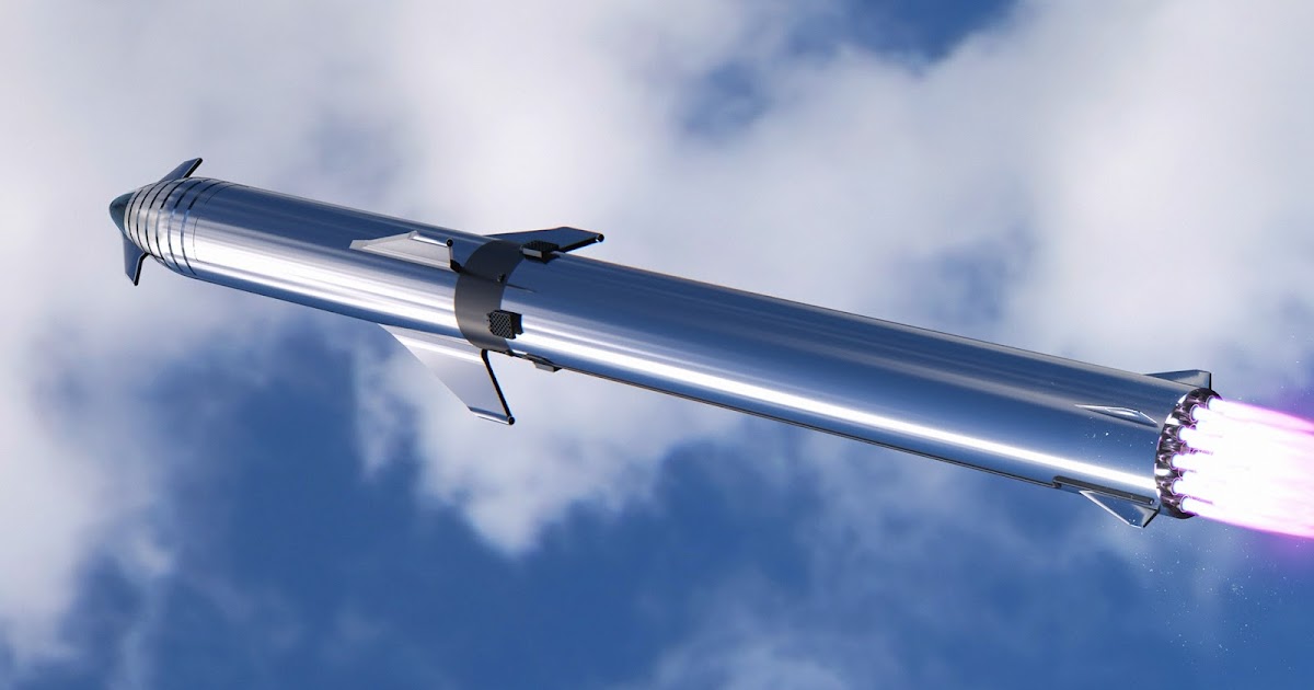 Renders of SpaceX Starship & Super Heavy by Charlie Burgess | human Mars