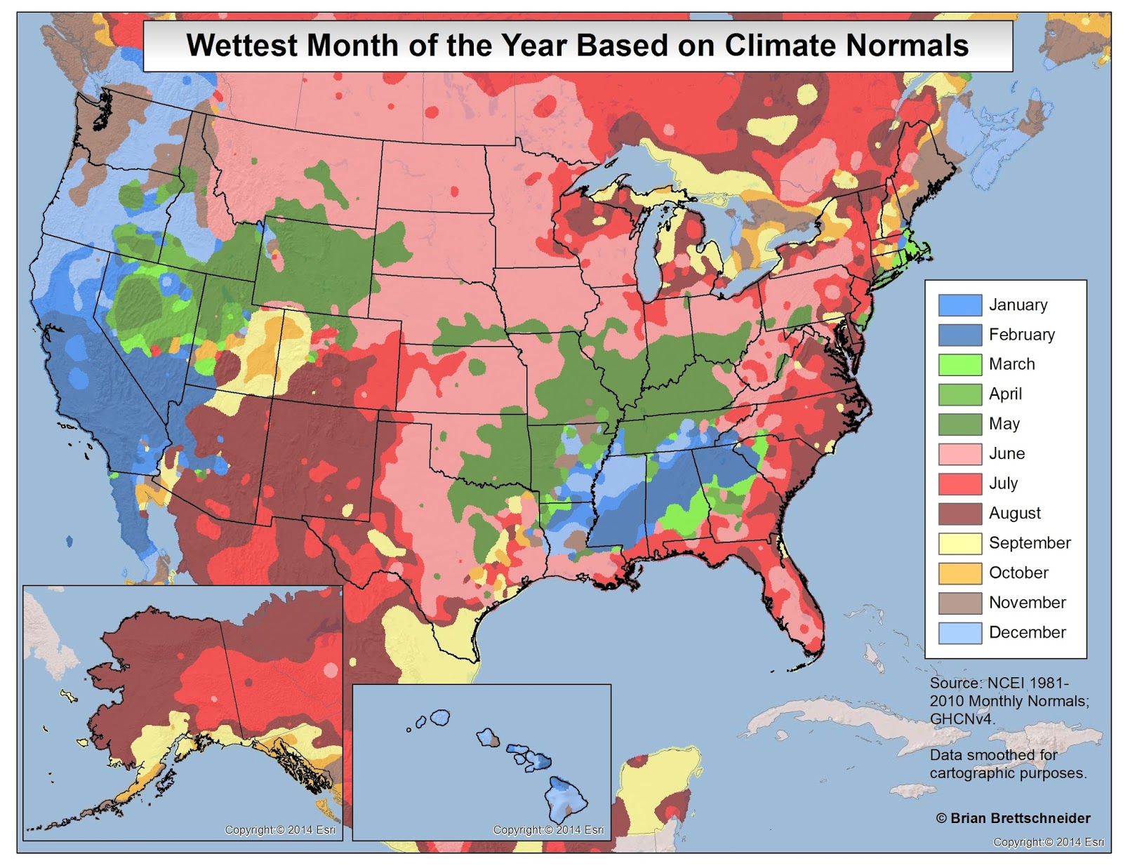 Brian B.'s Climate Blog: Map Collection