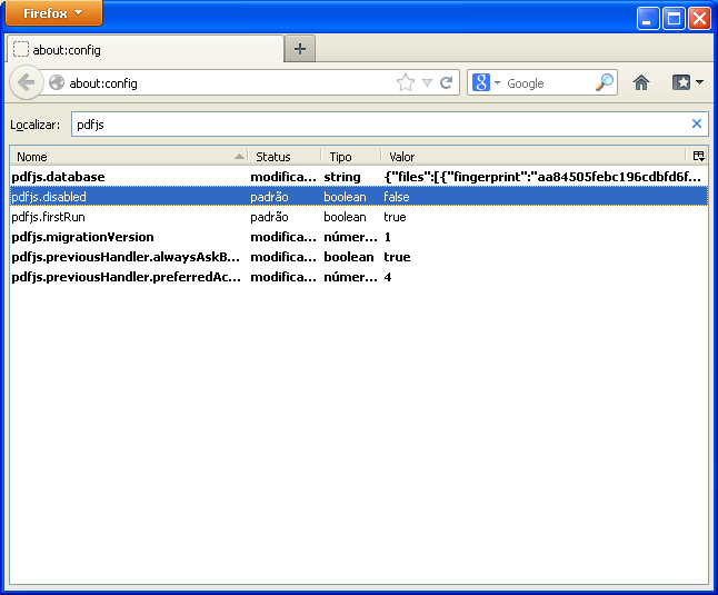 Como desativar o pdf.js e ativar o plugin do Adobe Reader no Firefox ...