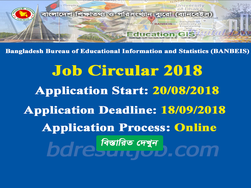 Bangladesh Bureau of Educational Information and Statistics (BANBEIS ...