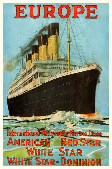 Movie Poster News Bulletin: 1912 OLYMPIC/TITANIC POSTER TO BE AUCTIONED