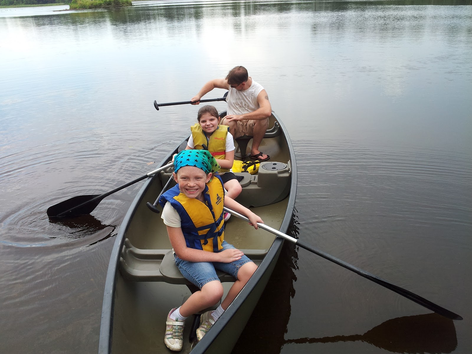 Girl Scout Troop #674: Canoeing and Campfire Night