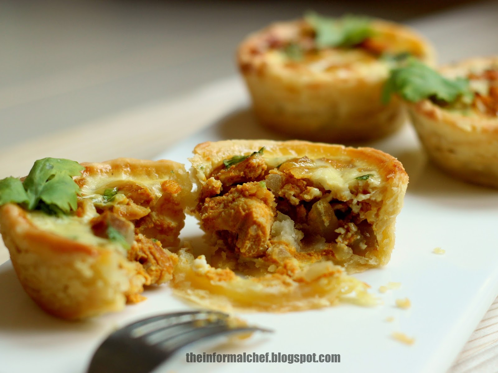 The Informal Chef: Curry Chicken Tart 咖喱鸡挞
