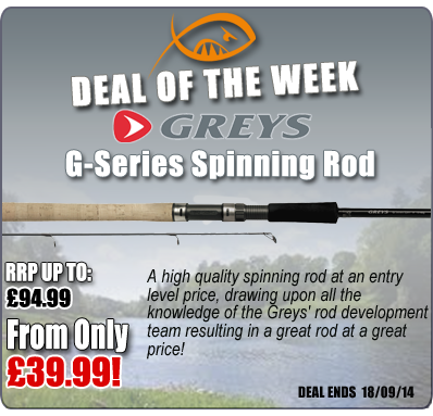 Greys G-Series Spinning Rods are Perfect for Beginners