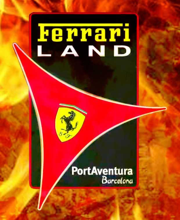 Carrer del Mar: Ferrari Land presenta el seu nou logo