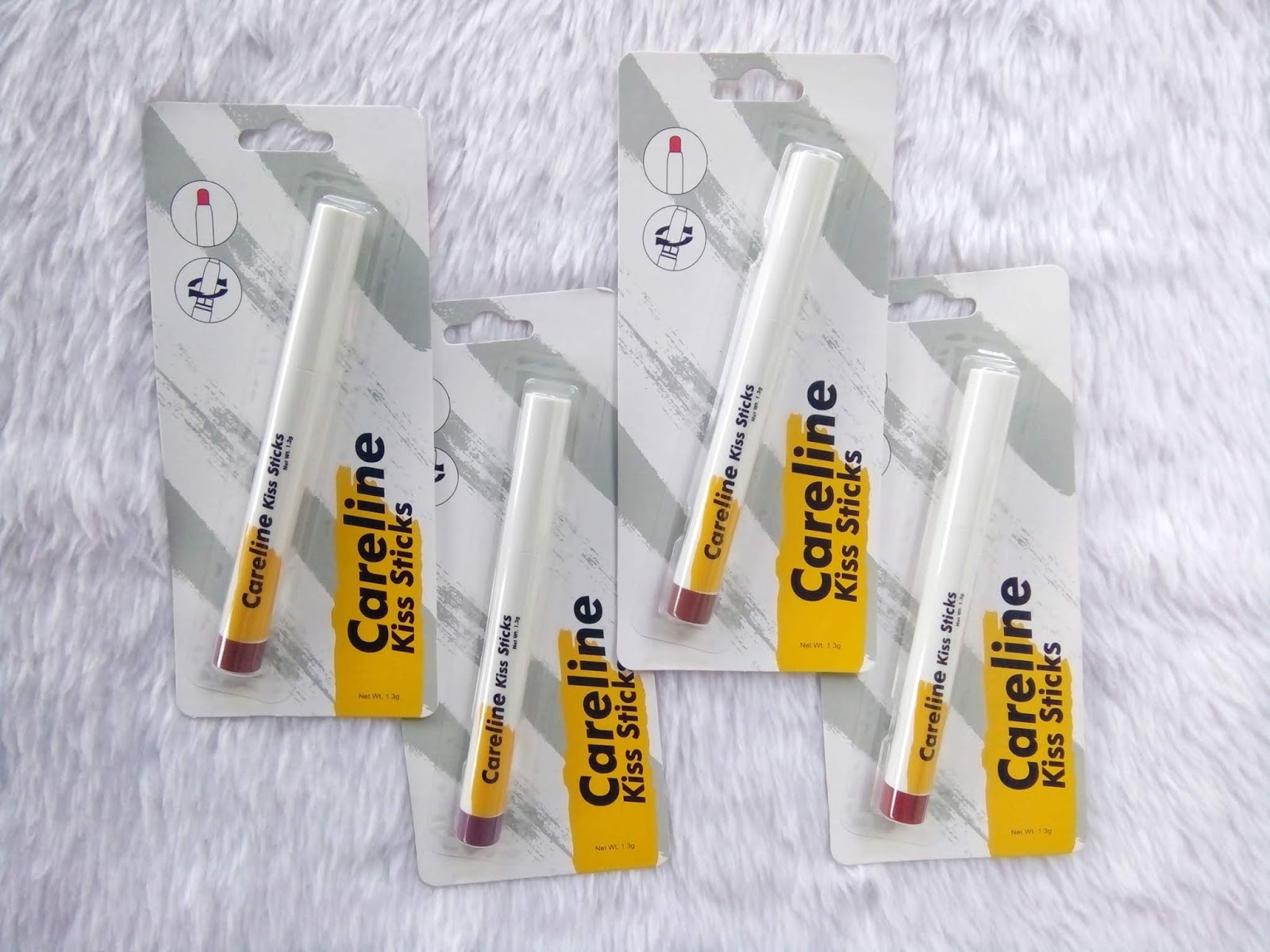 Careline Kiss Sticks: Swatches and Review - The Dainty Damsel