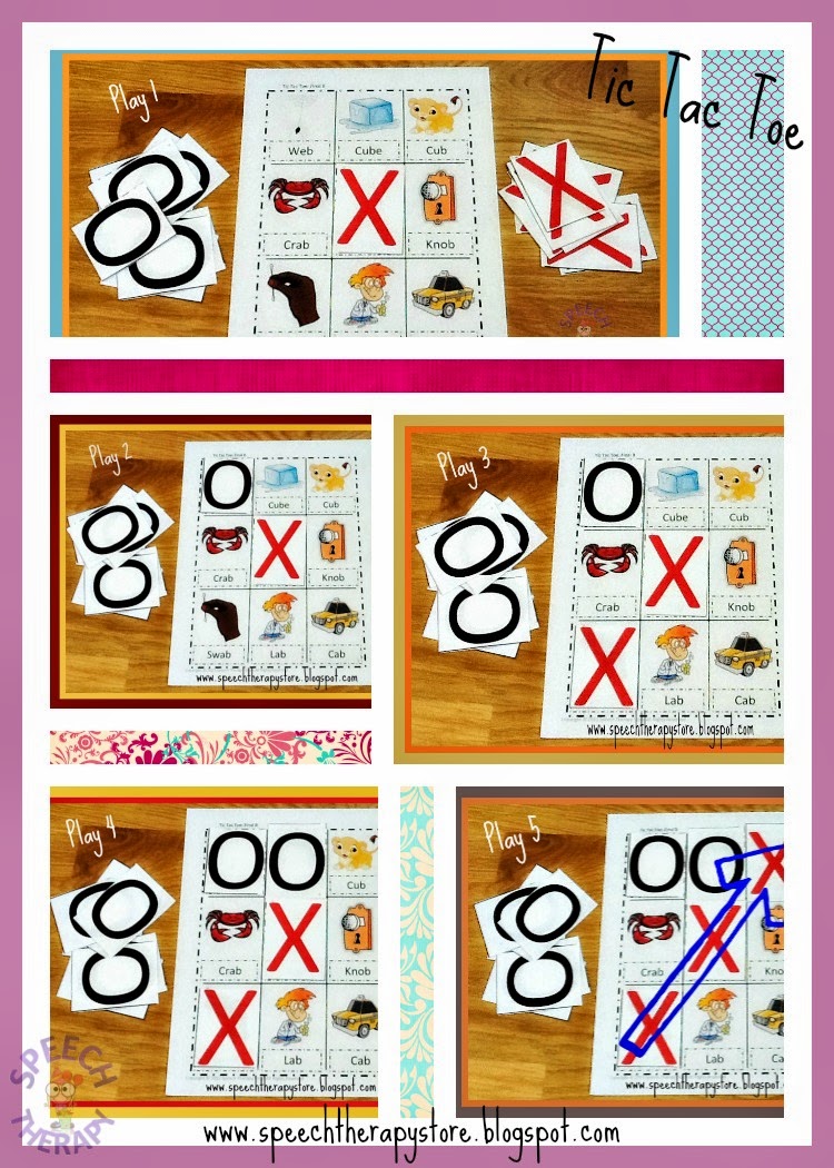 Speech Therapy: How to Play Tic Tac Toe