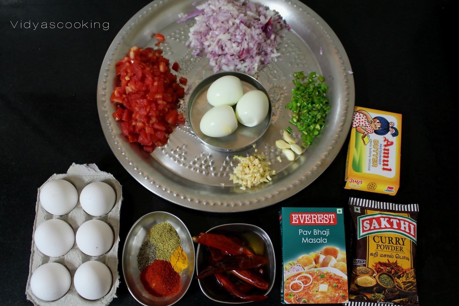 Anda Ghotala (Egg Ghotala) Recipe by Vidyalakshmi