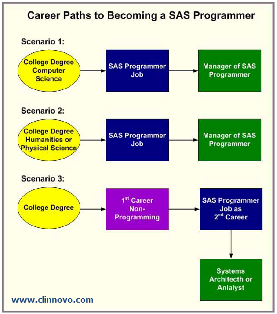 Clinnovo News: Career paths in becoming a SAS Programmer